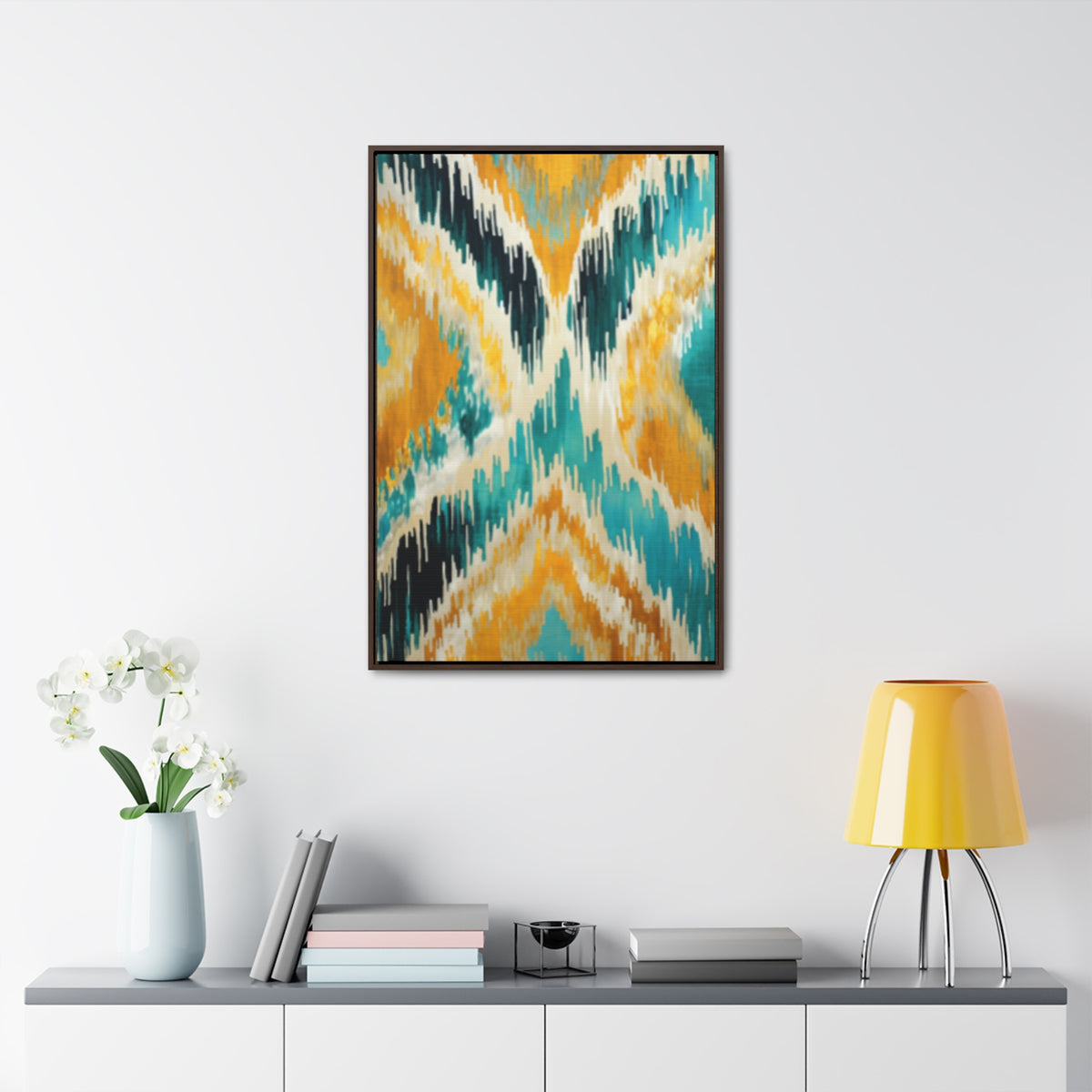 Ikat Light Gallery Canvas Wraps, Vertical Frame – Prototype Bundles